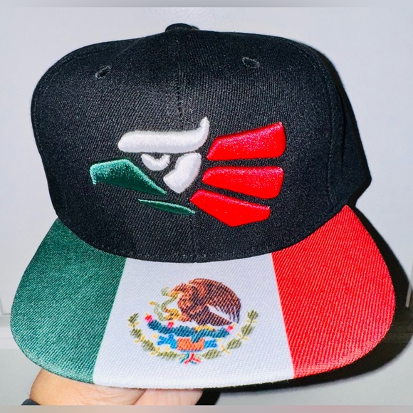 Accessories | Mexican Hat Hecho En Mexico Eagle Aguila Flag Flat Brim ...
